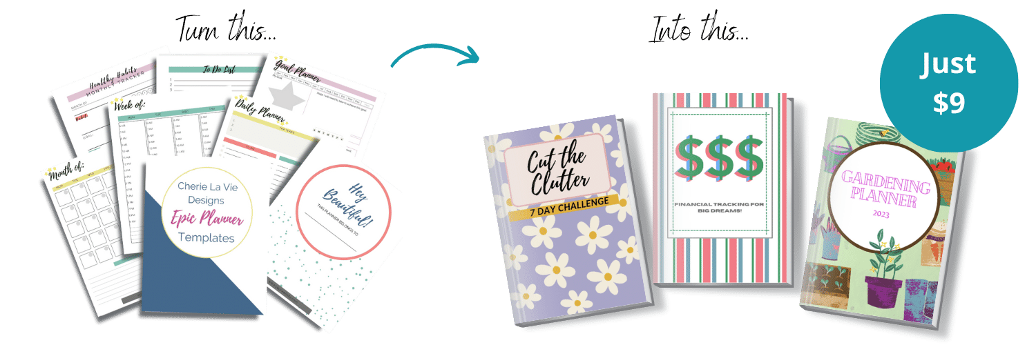 Feb – Design Pretty Printable 3 day challenge - Cherie La Vie Designs